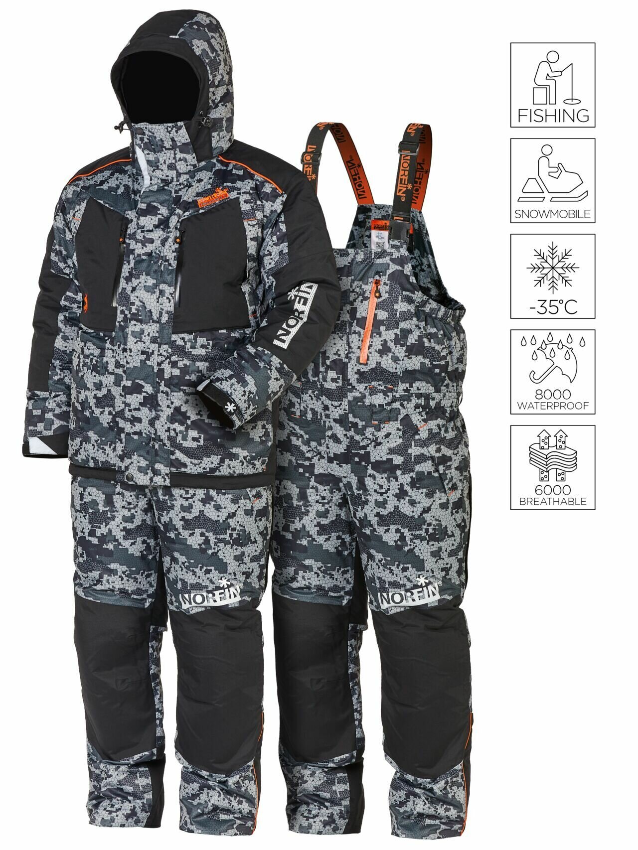 Костюм зимний мужской Norfin DISCOVERY 2 LE CAMO 06 р. XXXL