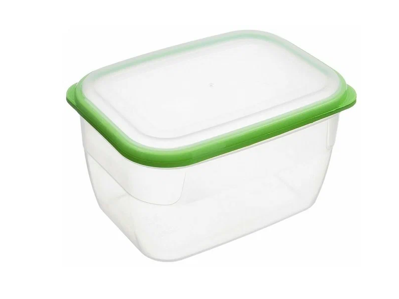 Контейнер "Премиум", пластик, для СВЧ, прямоугольный, с ручкой 2,4л