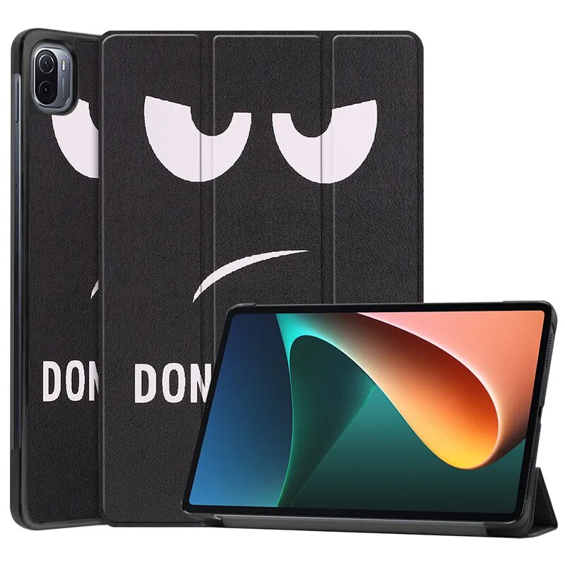 AYANJIN Защитный чехол из искусственной кожи для Xiaomi Pad 5/Mi Pad 5 Черный, Mi Pad 5 Pro 5G, DYJ