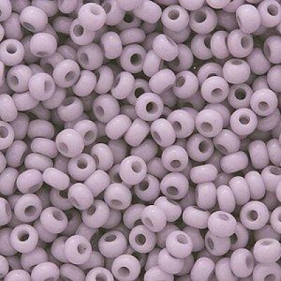 Бисер Preciosa 03222 сиреневый алебастр 10/0 вес 5 гр