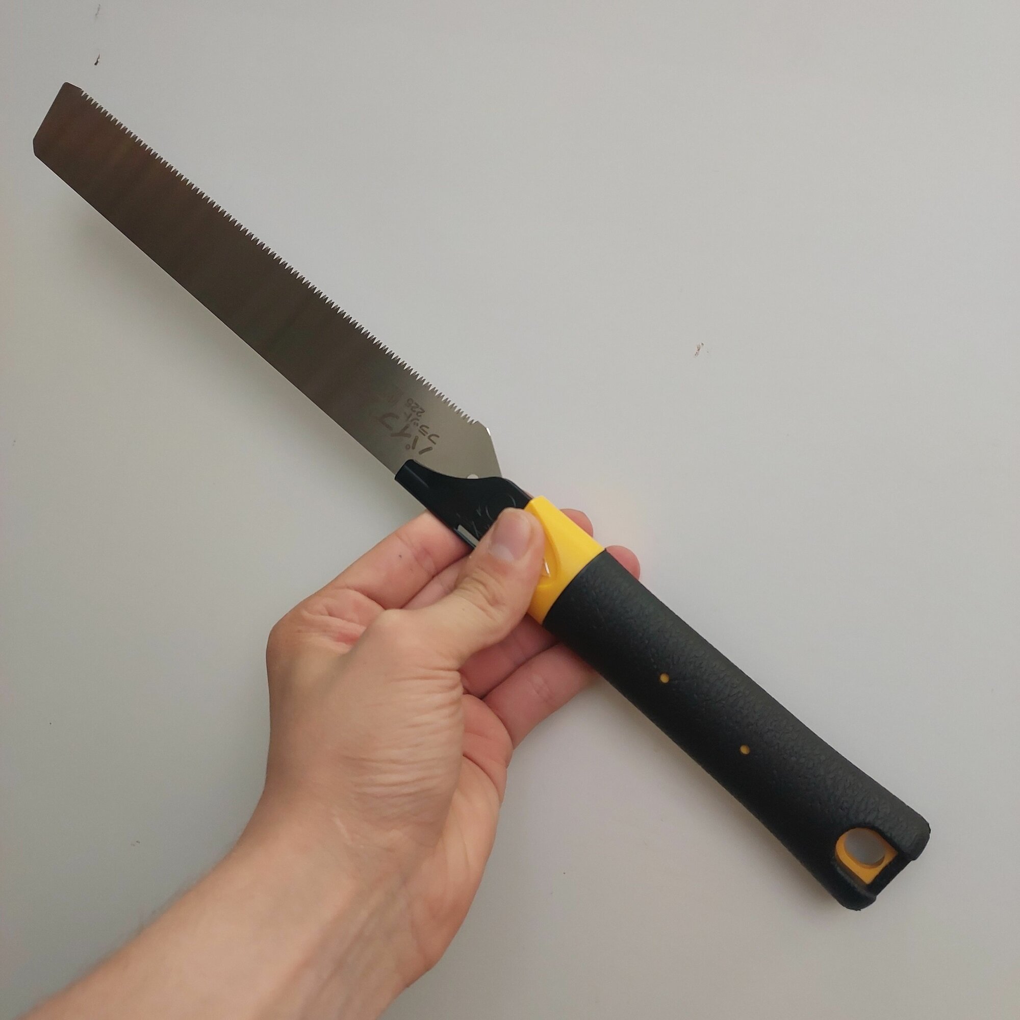 Ножовка ZetSaw Япония 08059 с гибким полотном по древесине и пластику 240 (225) мм; 17TPI; толщина 0,6 мм