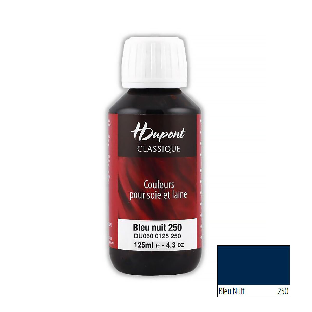 Краска для шелка H Dupont Classiс, 125мл, DU0600125 (250 синяя ночь)