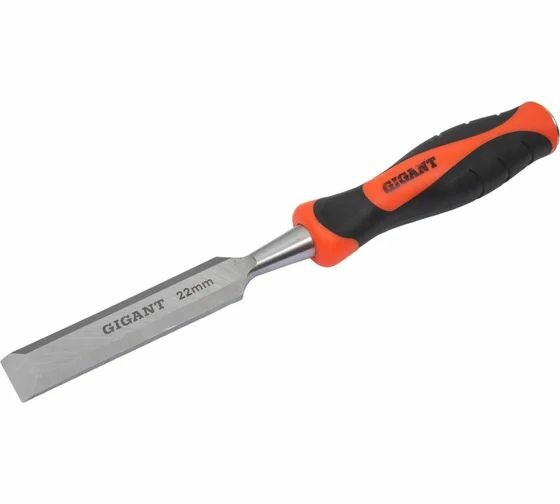 Стамеска по дереву 22 мм Gigant ударная с двухкомпонентной рукояткой GCB-22