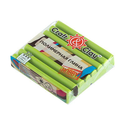 Полимерная глина "Craft&Clay" CCH 52 г 1055 сочный лайм