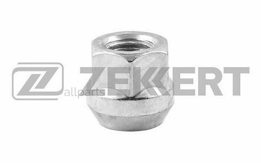 ZEKKERT BE-4063 Гайка колесная конус M12 x 1 5 L=21 ключ 19 Цинк