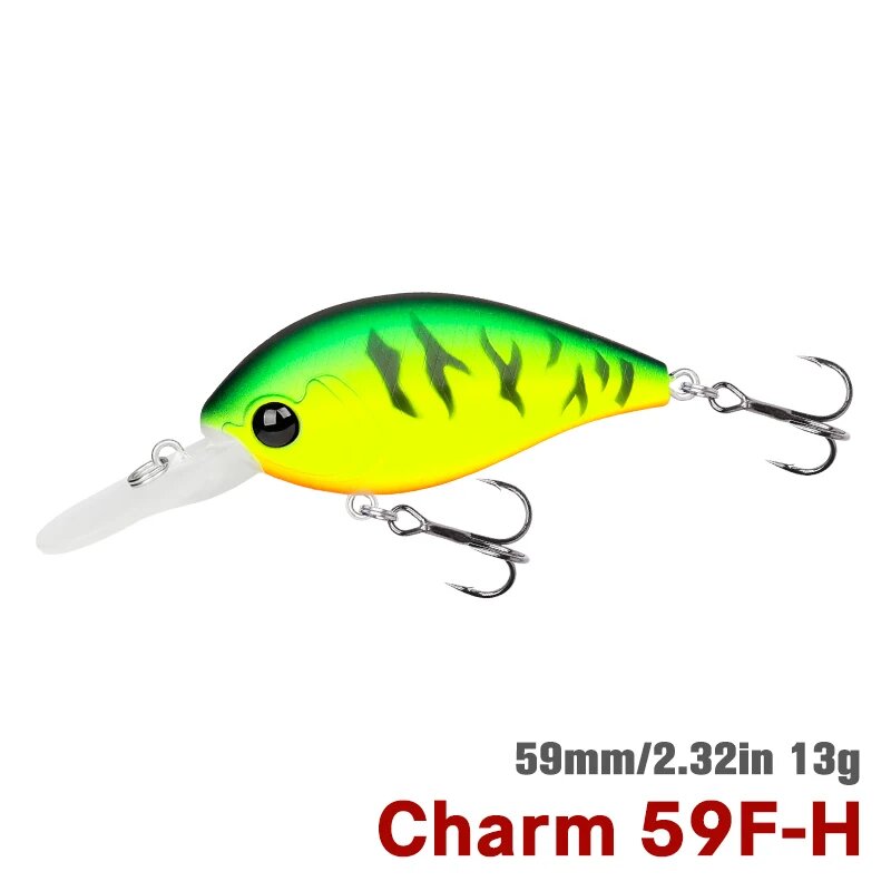 Воблер TSURINOYA Charm 59F-H, 59 мм, 13 г, цвет CRANK