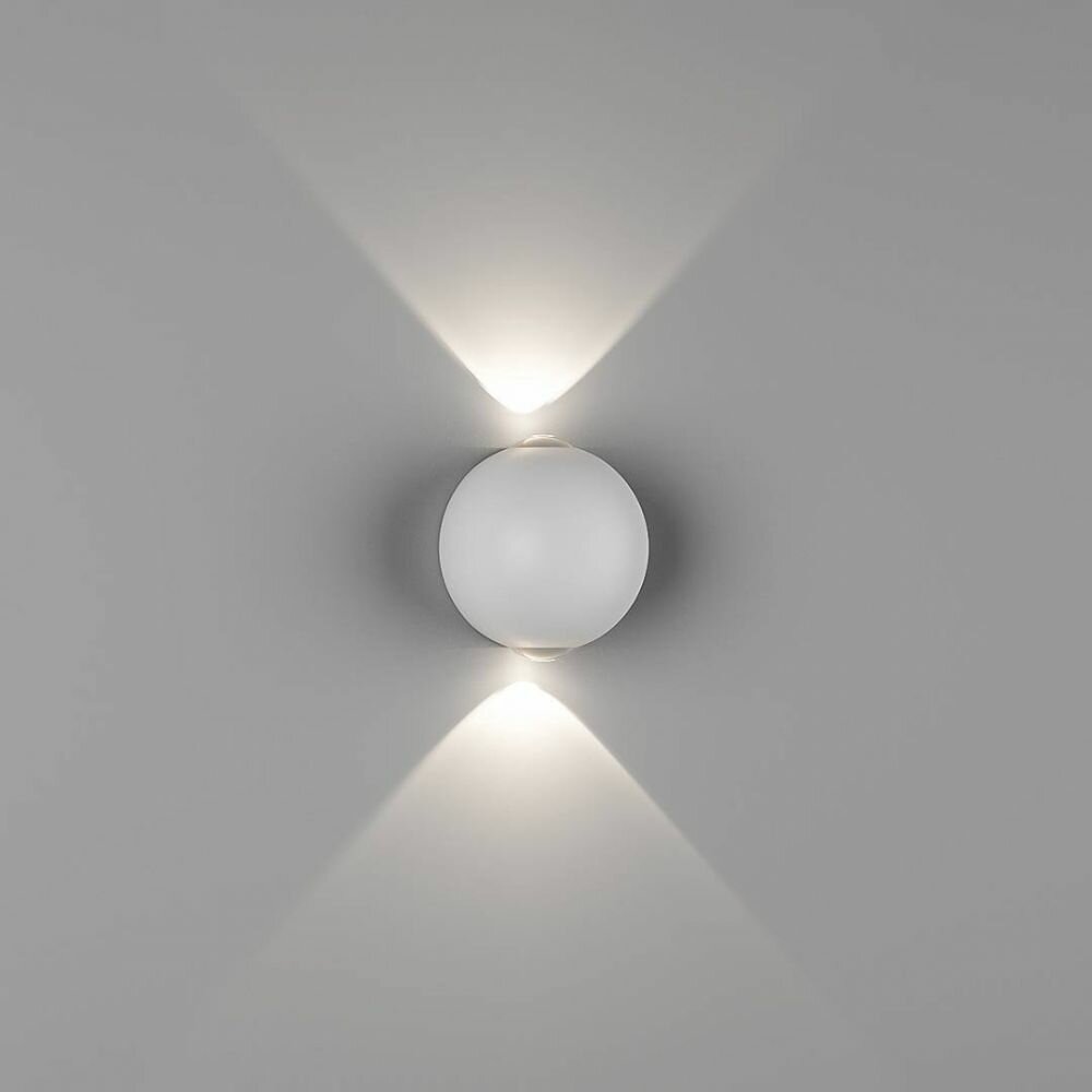Светильник Настенный DesignLed SFERA-SBL GW-A161-2-6-WH-WW 6Вт Белый, Теплое Белое Свечение / СВГ 003202.