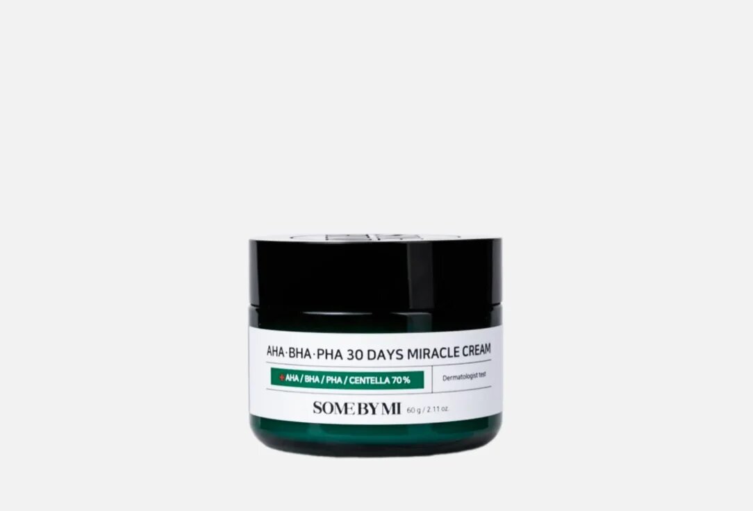 Крем Some By Mi "AHA-BHA-PHA Miracle Cream", для проблемной кожи, 60 г