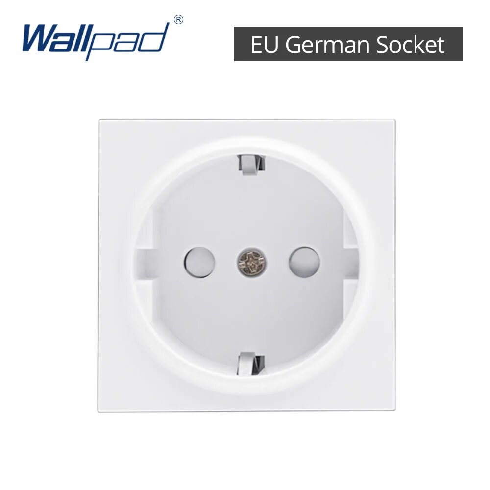 Розетка настенная Wallpad S6 EU белая