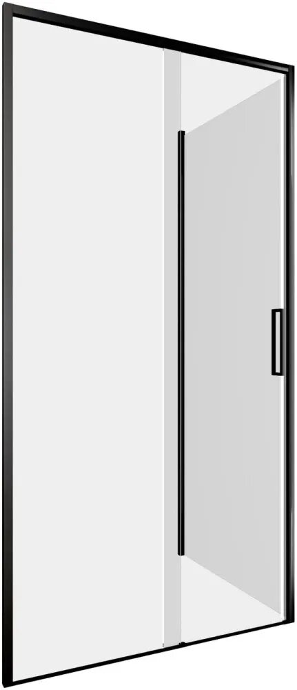 Душевой уголок Aquanet Pleasure Evo AE65-100x90-BT 100x90 профиль черный прозрачное стекло