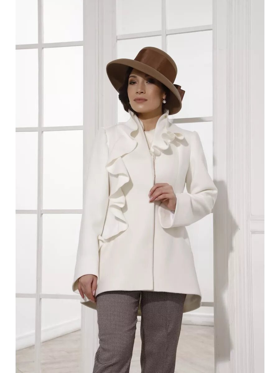 08 Выкройка пальто волан