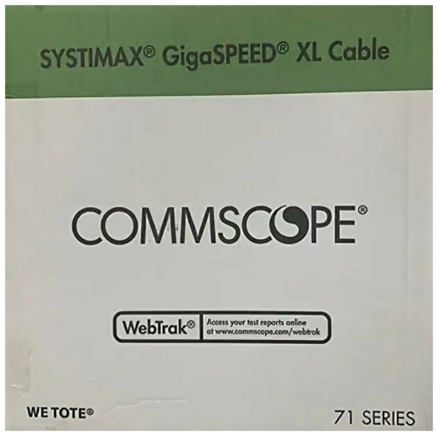 Кабель витая пара CommScope 700216450 UTP Кат.6 GigaSPEED XL 3071 LSZH 305 м