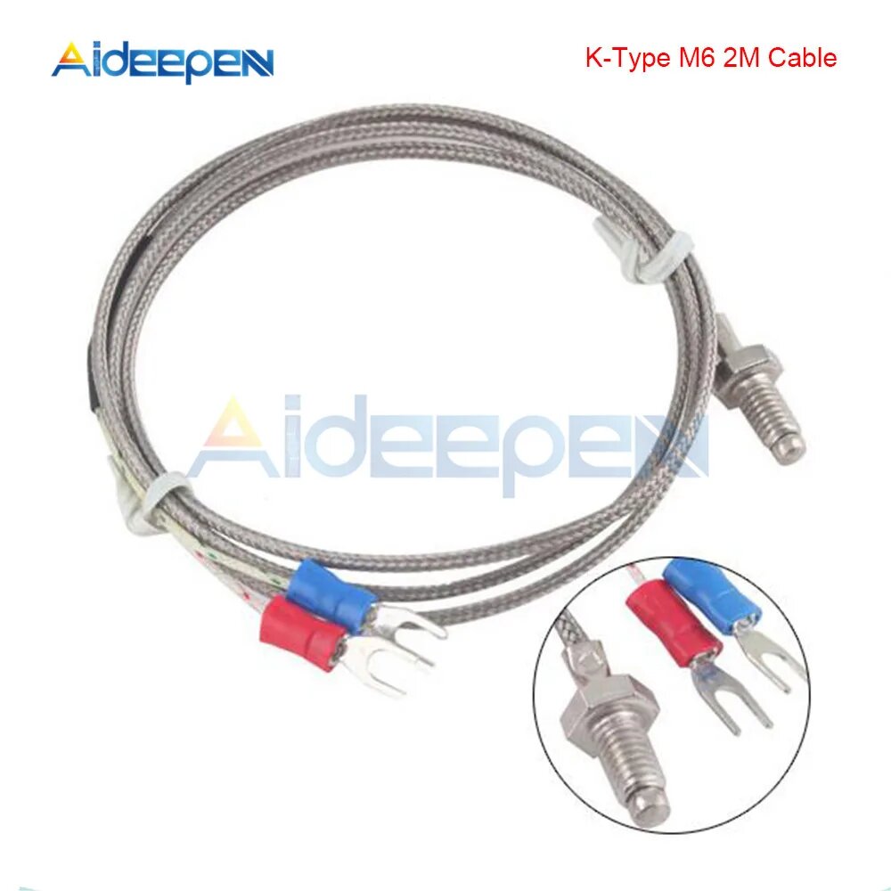 Aideepen K-Type M6 2M Термопара