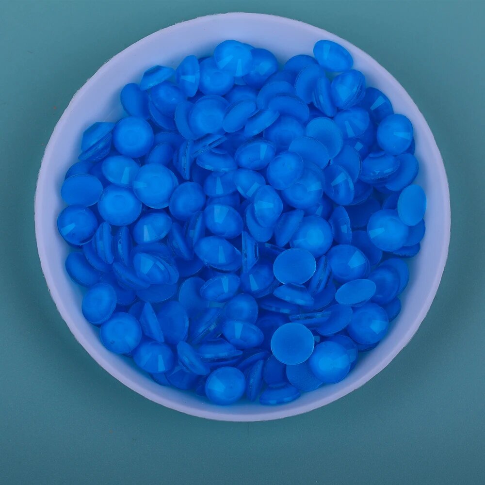 Неоновые стразы SS3-SS30 для декора Синий, ss30-288pcs, New Blue Neon