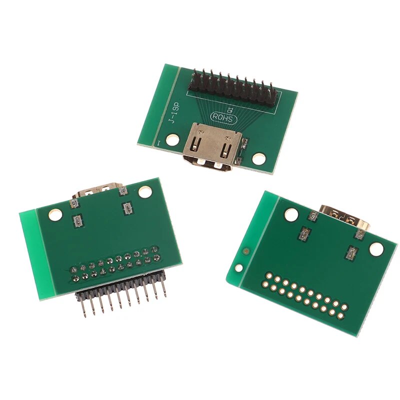 HDMI разъем J-19P, boardbend pin — фото 1