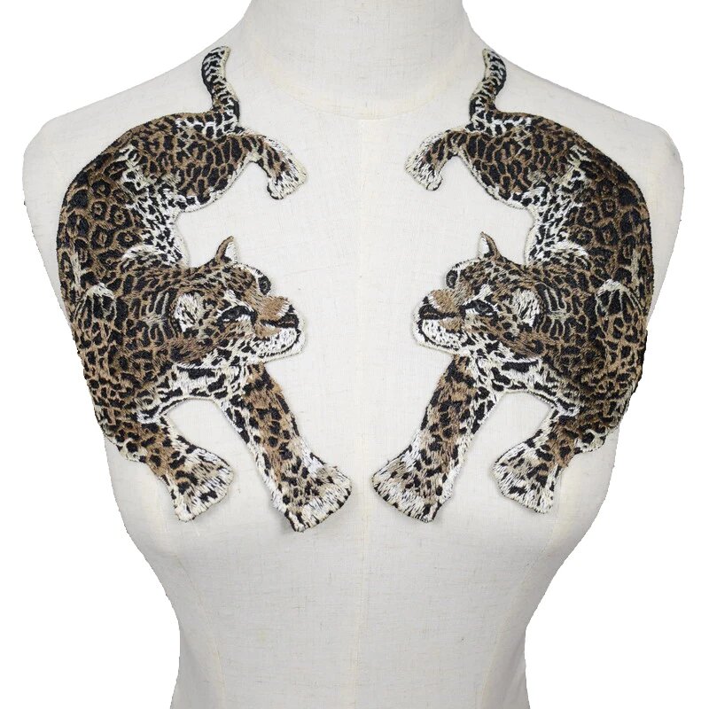 Вышитые нашивки тигр HYZELY Style 9