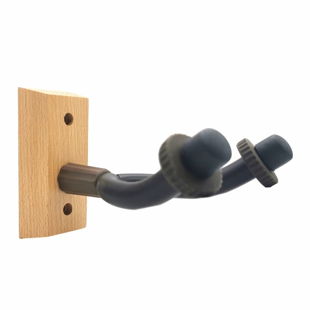 Деревянный крючок для гитары-трапециевидный цвет древесины бука + тяговый крючок