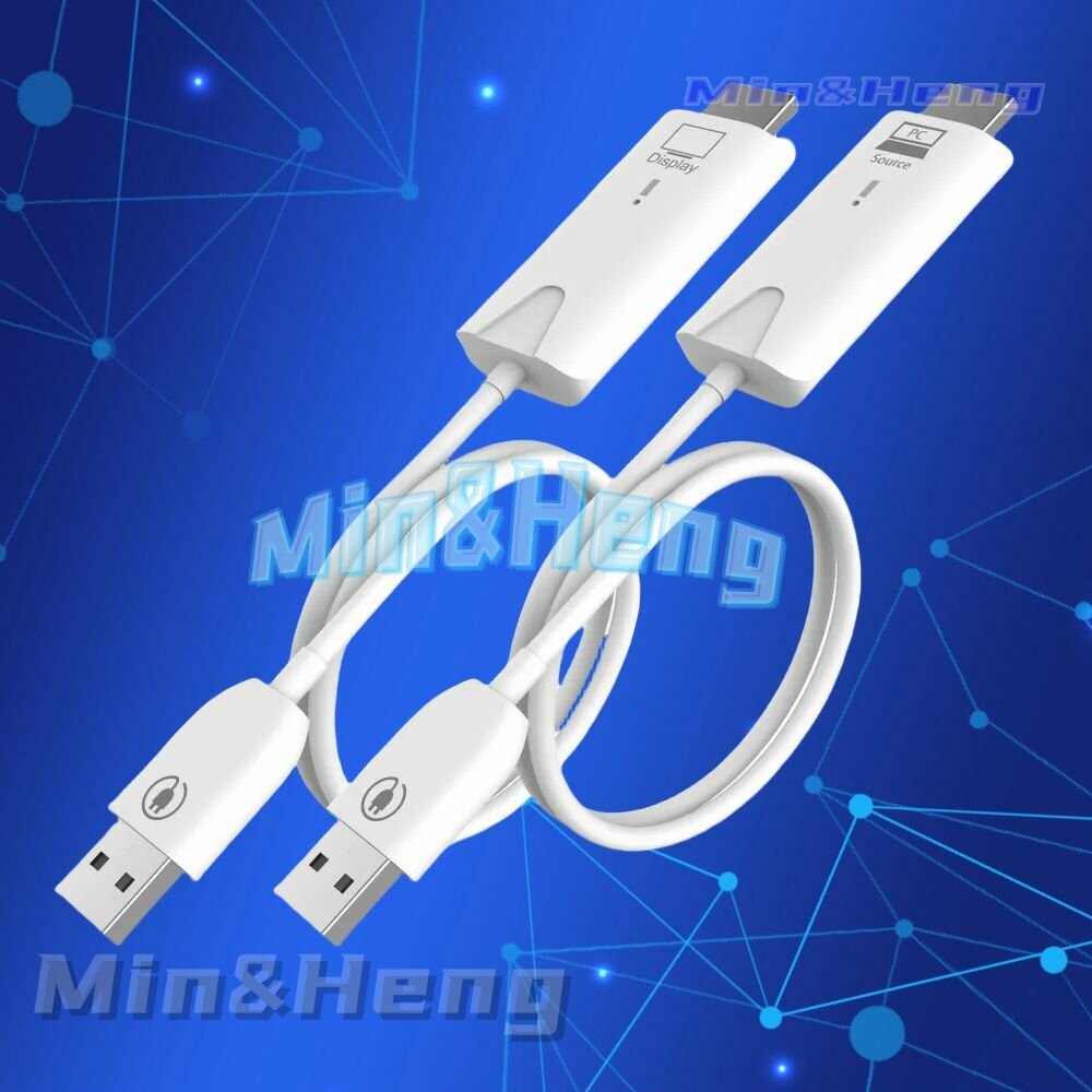 Min&Heng CS500AW 30m беспроводной HDMI удлинитель аудио видео передатчик и приемник камера ПК к монитору телевизор проектор дисплей адаптер