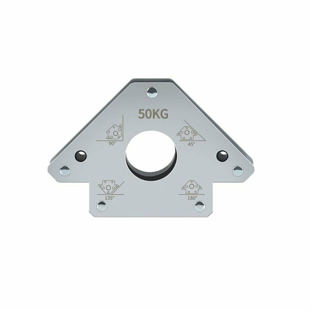 Вспомогательные инструменты для электросварки (50 кг), магниты, инструмент для позиционирования при сварке, держатель для электросварки, угловой фиксатор для сварки труб, монтажный кронштейн для сварки под углом 45°, 90°, 135°, 180°.