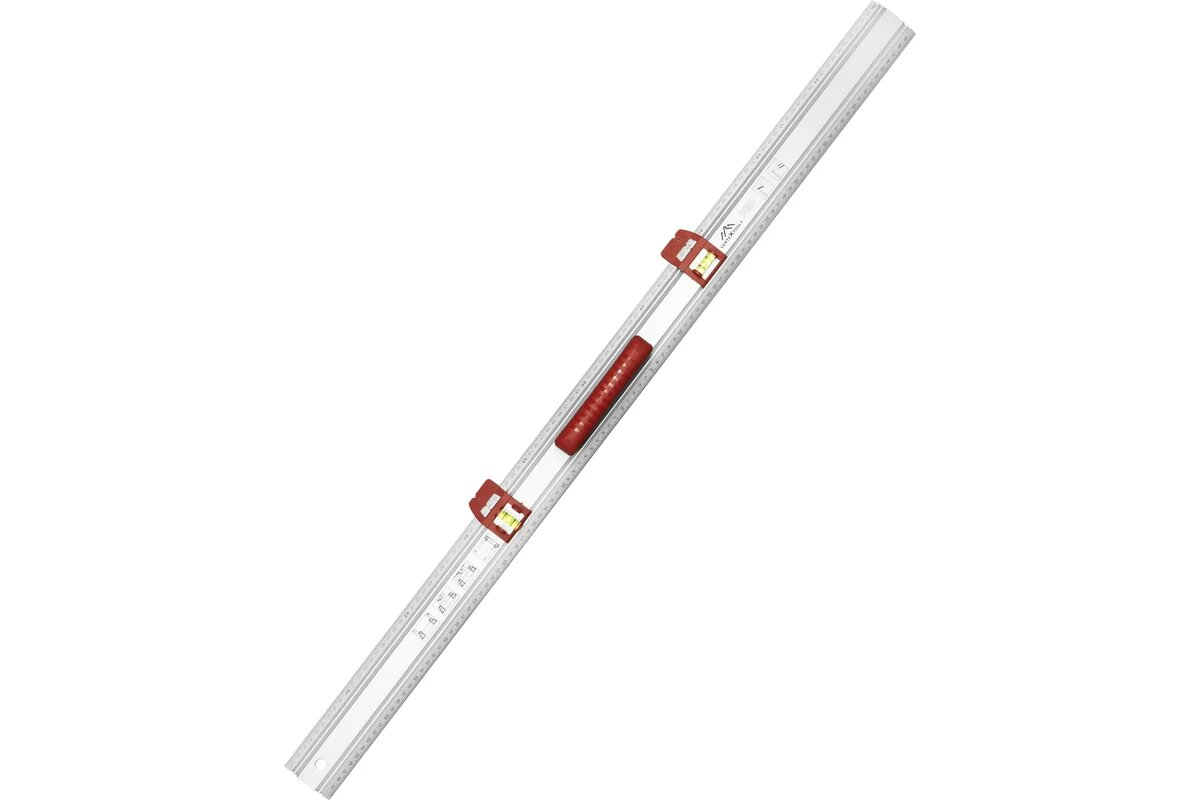 Vertextools линейка разметочная PROFI 100см, ручка-abs, скользящие блоки С колбами 3046-18