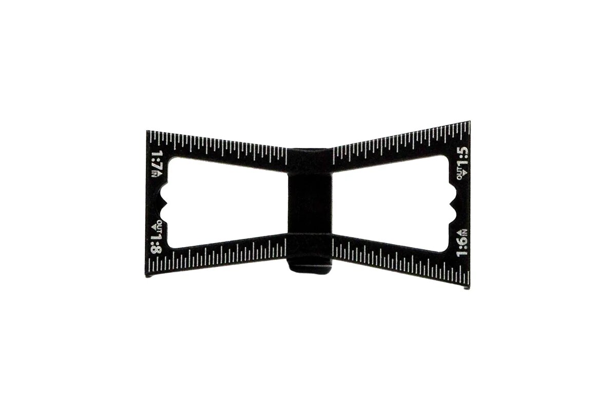 WOODWORK Шаблон для разметки ящичных шипов 1/5 1/6 1/7 1/8 MGR-002
