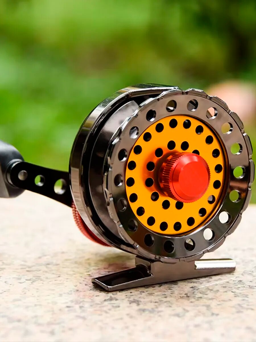 Катушка Y&G Fishing, размер 65, лесоёмкость 0,2/210, 0,25/130, 0,3/90, мультипликаторная — фото 1