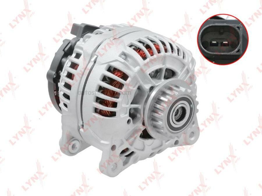 LYNXAUTO EA1325 Генератор VW Multivan V 2.5 TDI 03-09 / Touareg 7L 2.5 R5 TDI 03-10 / Transporter V 2.5 TDI 03-09