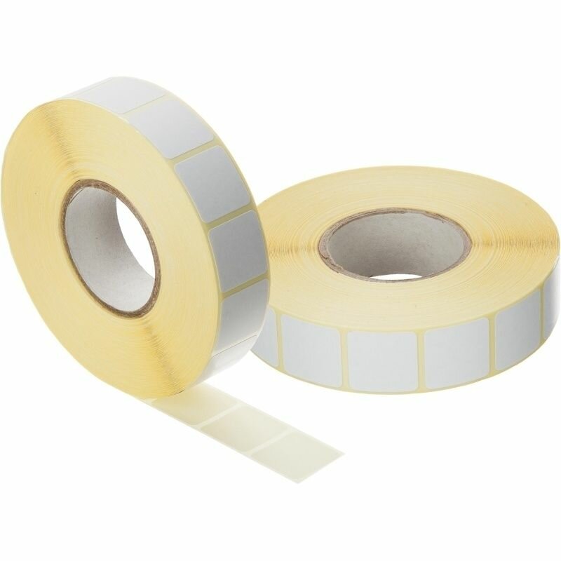 Термоэтикетки КНР "Топ", 20х20 мм, втулка 40 мм, 30 рулонов по 2000 шт