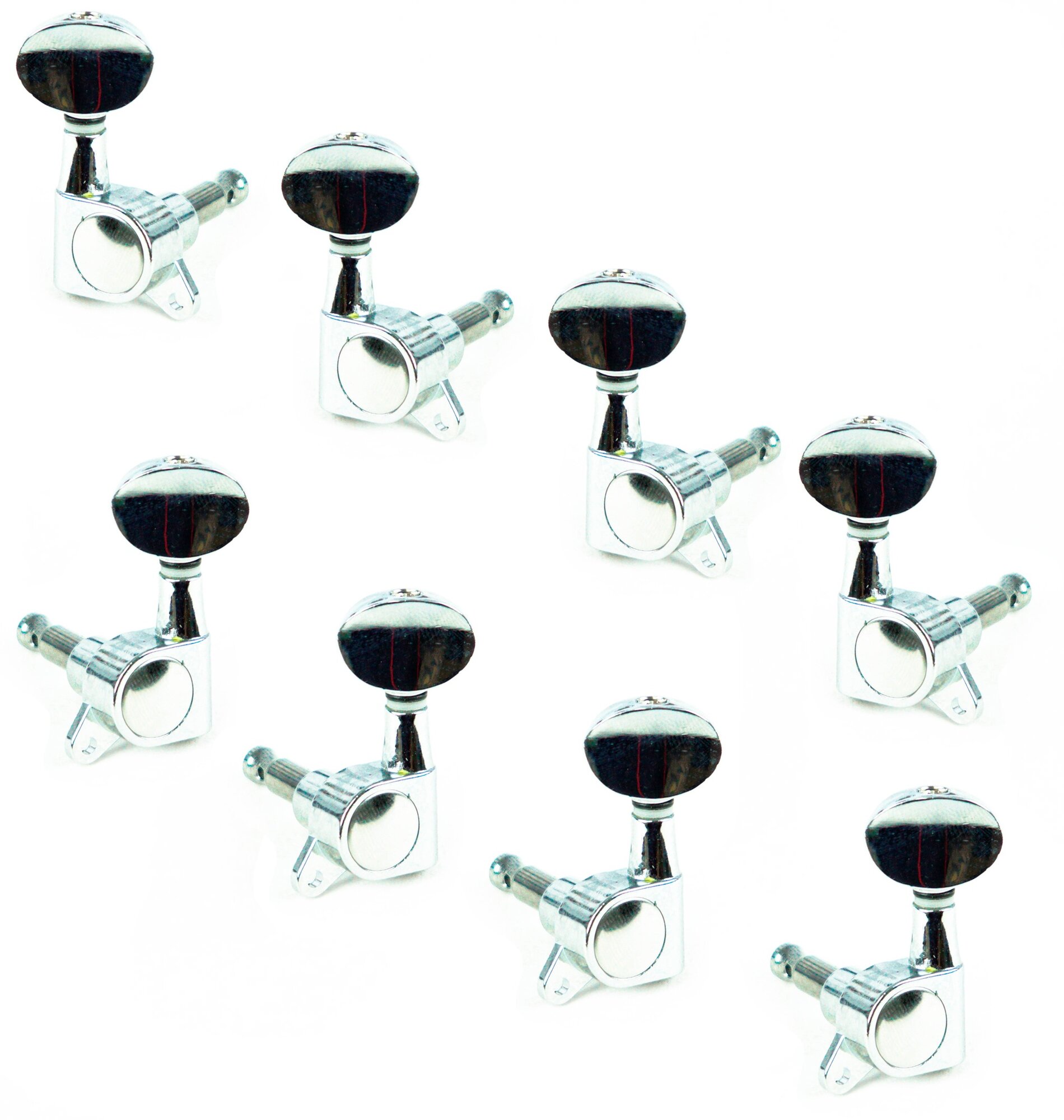 Колки 4+4 ALICE AE-016, хром