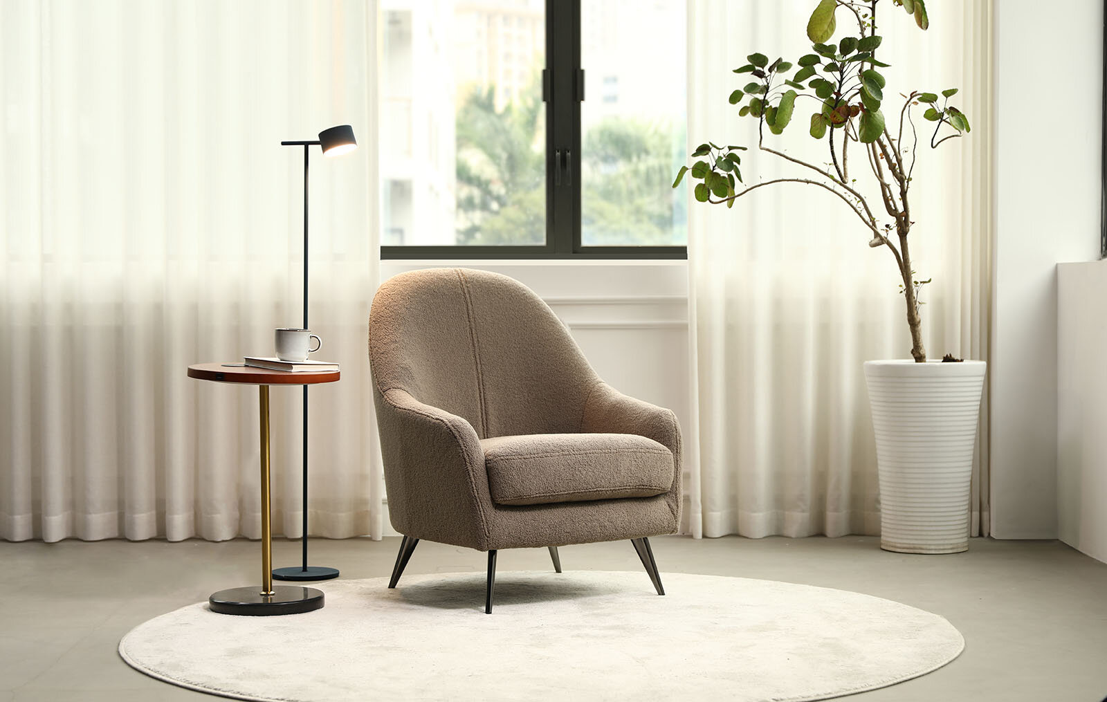 Кресло Sandy, капучино