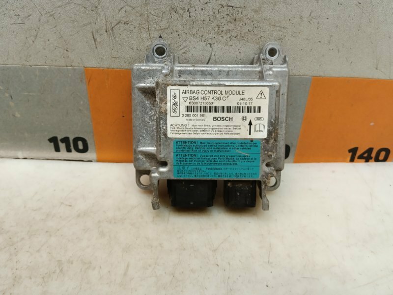 Б/У Блок SRS, аир баг Блок управления AIR BAG Mazda Mazda3 2008 BK 359885 MAZDA арт. BS4H57K30C