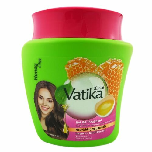 Dabur Vatika Маска для волос интенсивное питание Мед и яйцо, Дабур Ватика, 500 г.