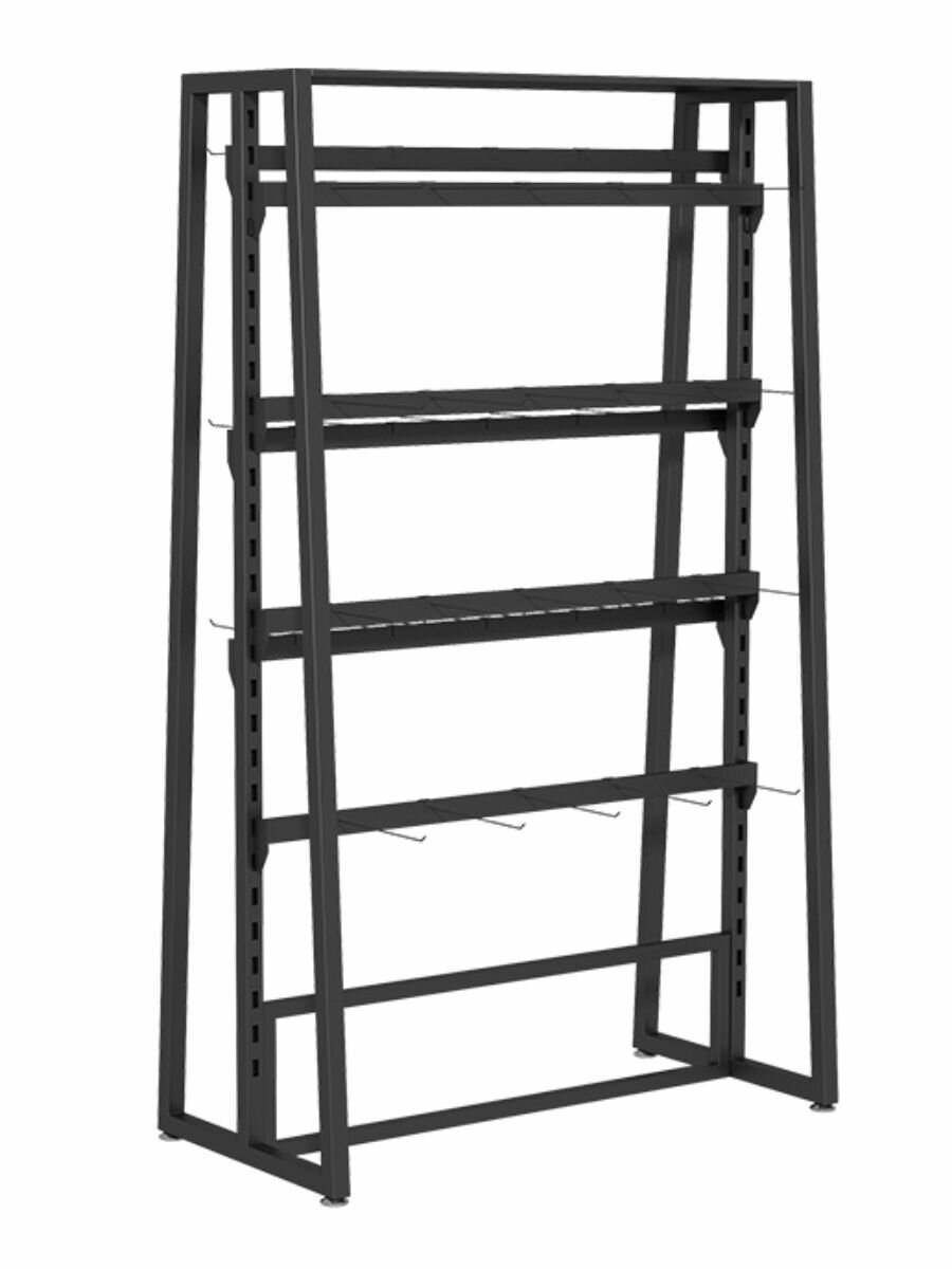 Напольная стойка для подвешивания носков с 48 крючками