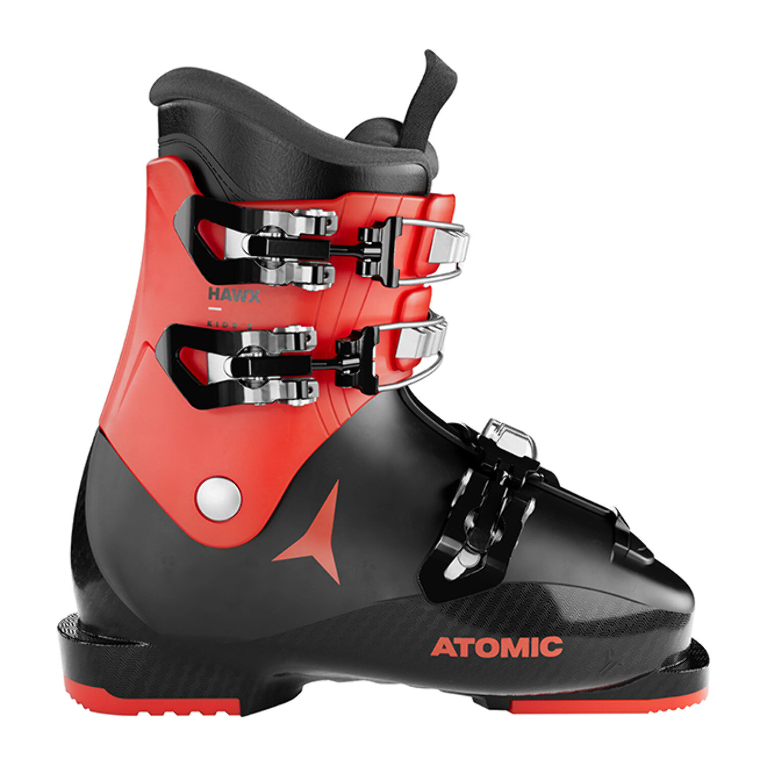Горнолыжные ботинки Atomic Hawx Kids 3 Black/Red 24/25 , для детей , черный