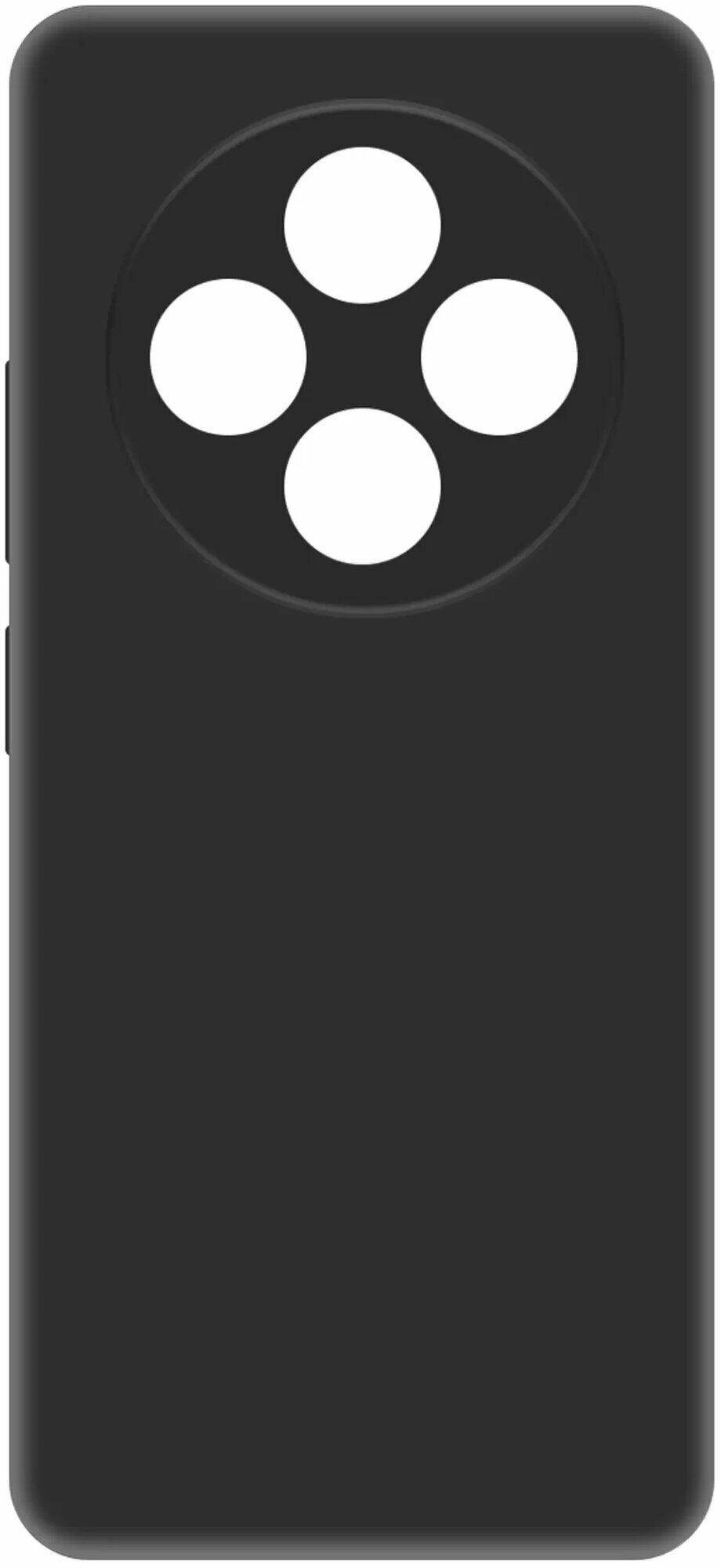 Клип-кейс KRUTOFF Soft Case для Xiaomi Redmi 14C/POCO C75 черный 574602