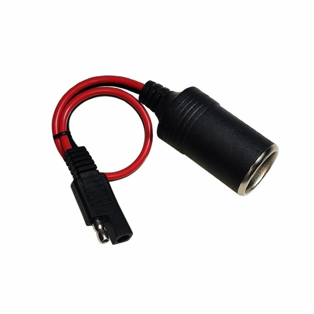 Разъем SAE на 12В для солнечных зарядных устройств, - 0,3 метра