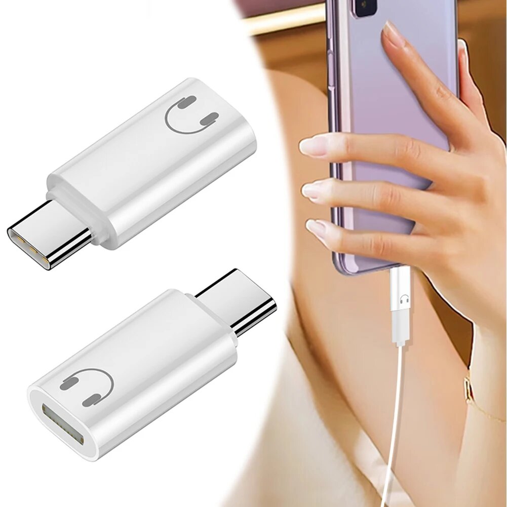 Адаптер для IOS Female to Type C Male Type-C to IOS Connector USB Type-C Адаптер для наушников для iPhone 15/16 Аксессуары