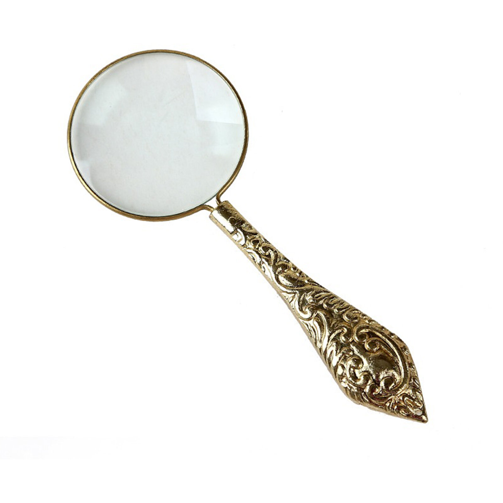 Ручная Лупа с 4-кратным увеличением, Увеличительное Стекло для Считывания Вставок Монет