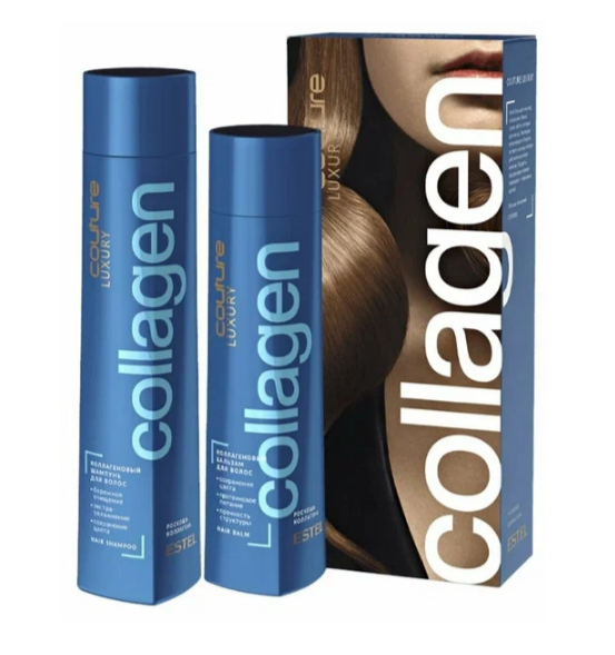 Набор ESTEL Эстель Couture Luxury collagen Шампунь 300мл, бальзам 250мл