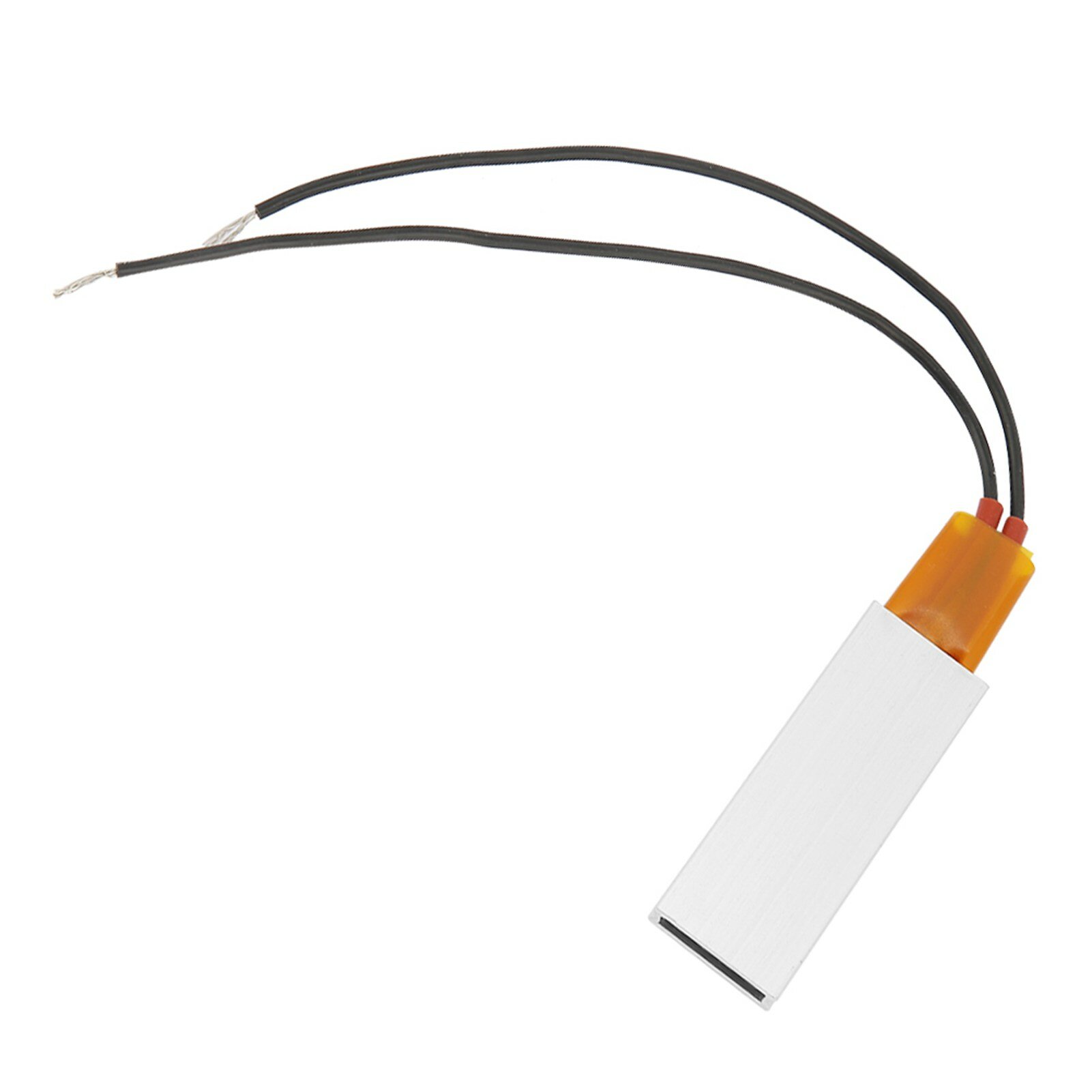 ПТЦ-нагревательный элемент в алюминиевом корпусе, термостатическая нагревательная плита 220В, температура сухого нагрева 70°С, с проводом длиной 15 см