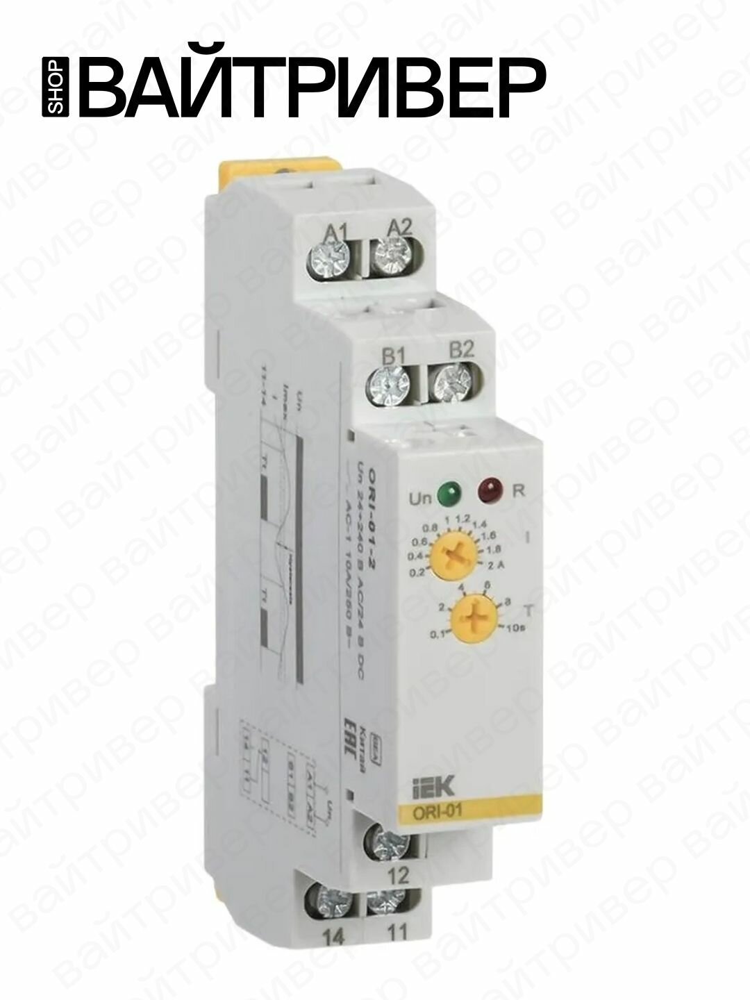 Реле контроля тока ORI 0,2-2А 24-240В AC/24В DC IEK