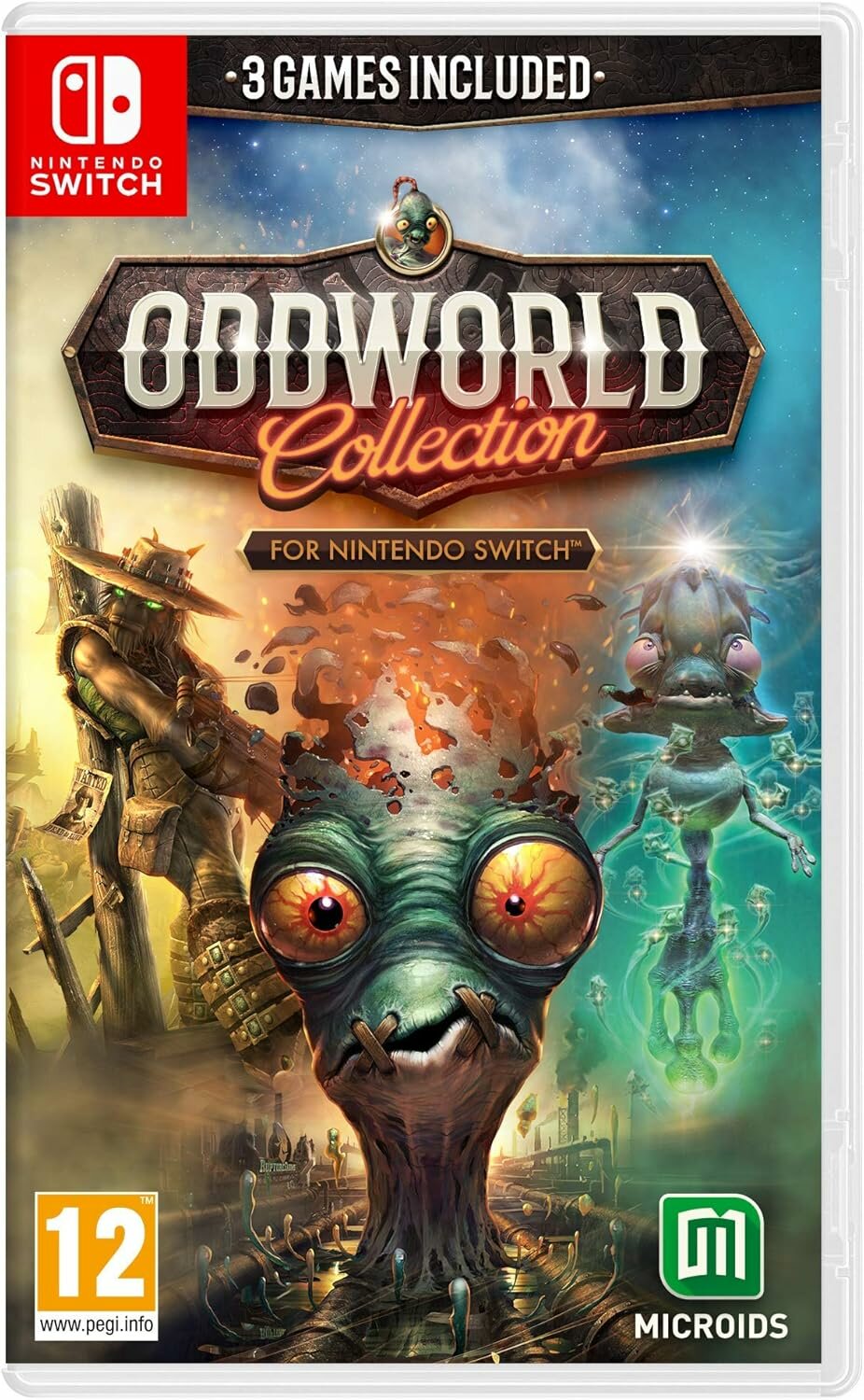 Игра Oddworld Collection (Nintendo Switch, Nintendo Switch 2, Русские субтитры)