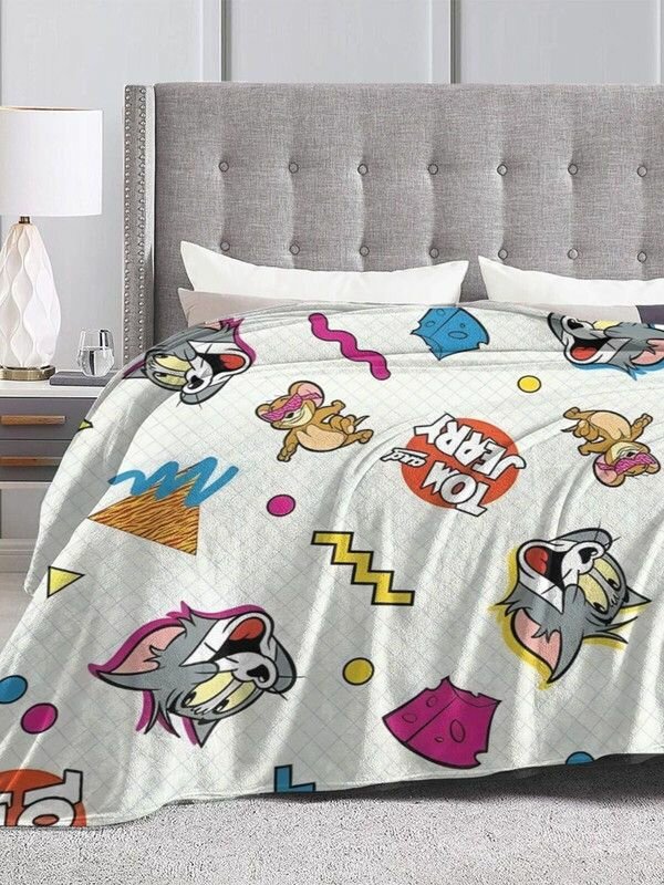 Пледы Том и Джерри Плед Tom and Jerry Мультфильмы от Cartoons