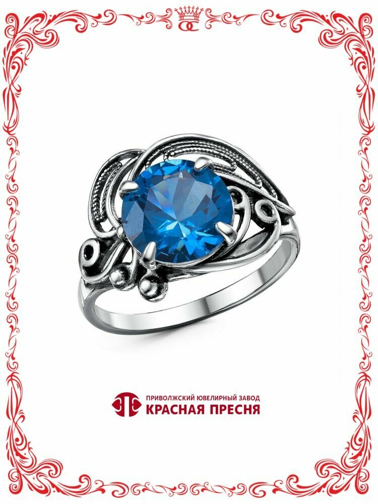 Кольцо, шпинель синтетическая