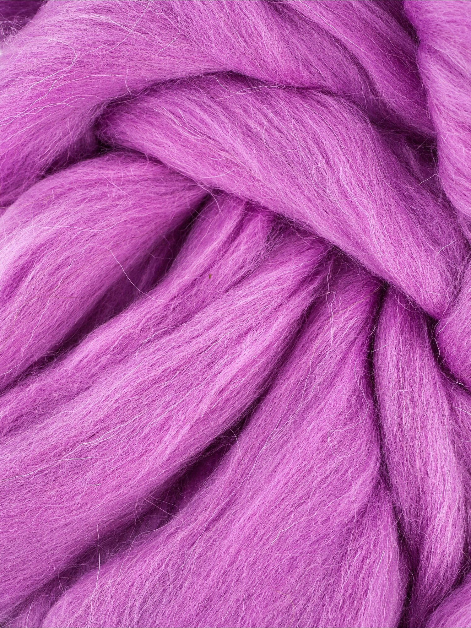 Лента для валяния 100 гр, цвет орхидея