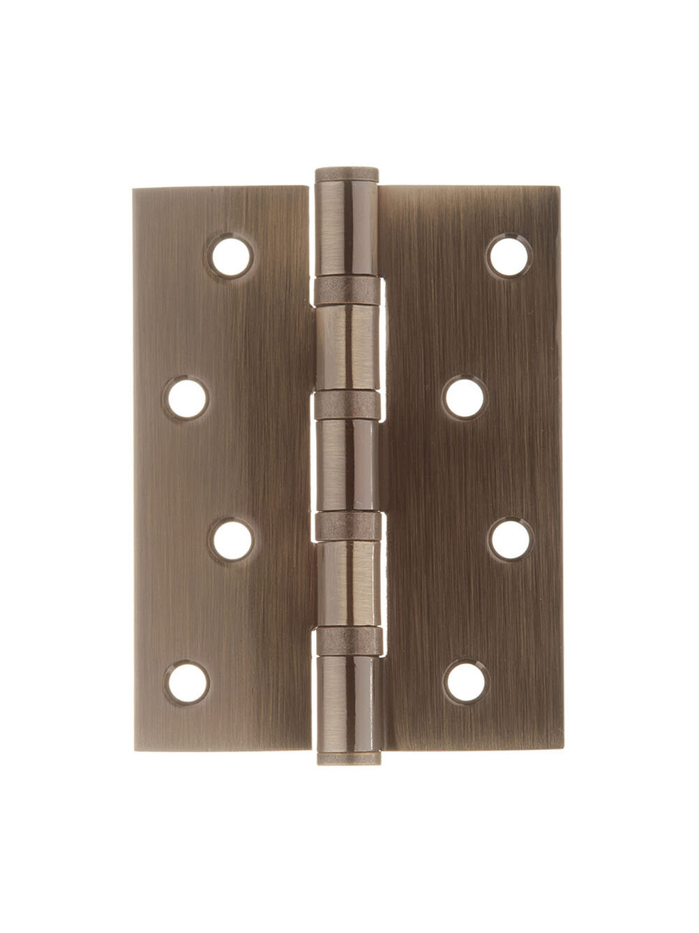 Петля универсальная неразъемная 100х75х2,5 мм античная бронза (2 шт.)