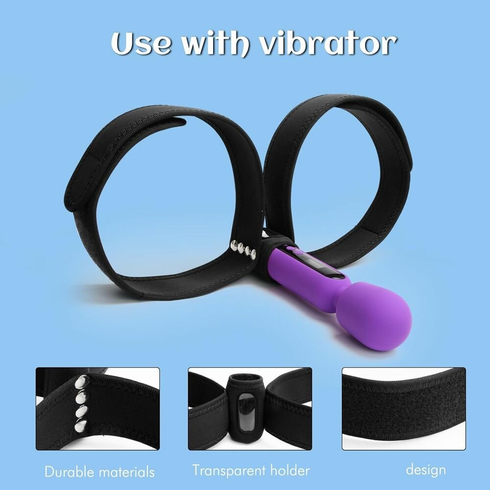 Крепление для вибратора на бедро неопрен