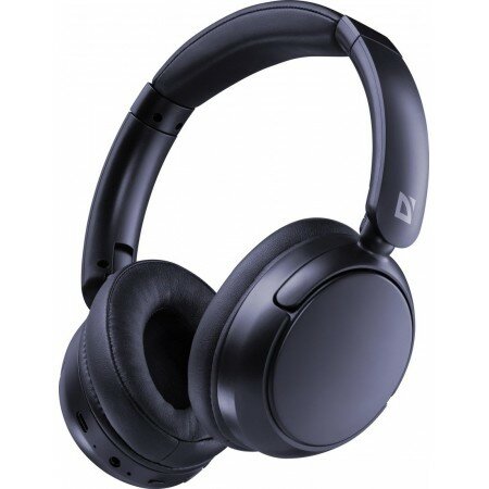 Наушники беспроводные Defender FreeMotion B405, накладные, с шумоподавлением, черные