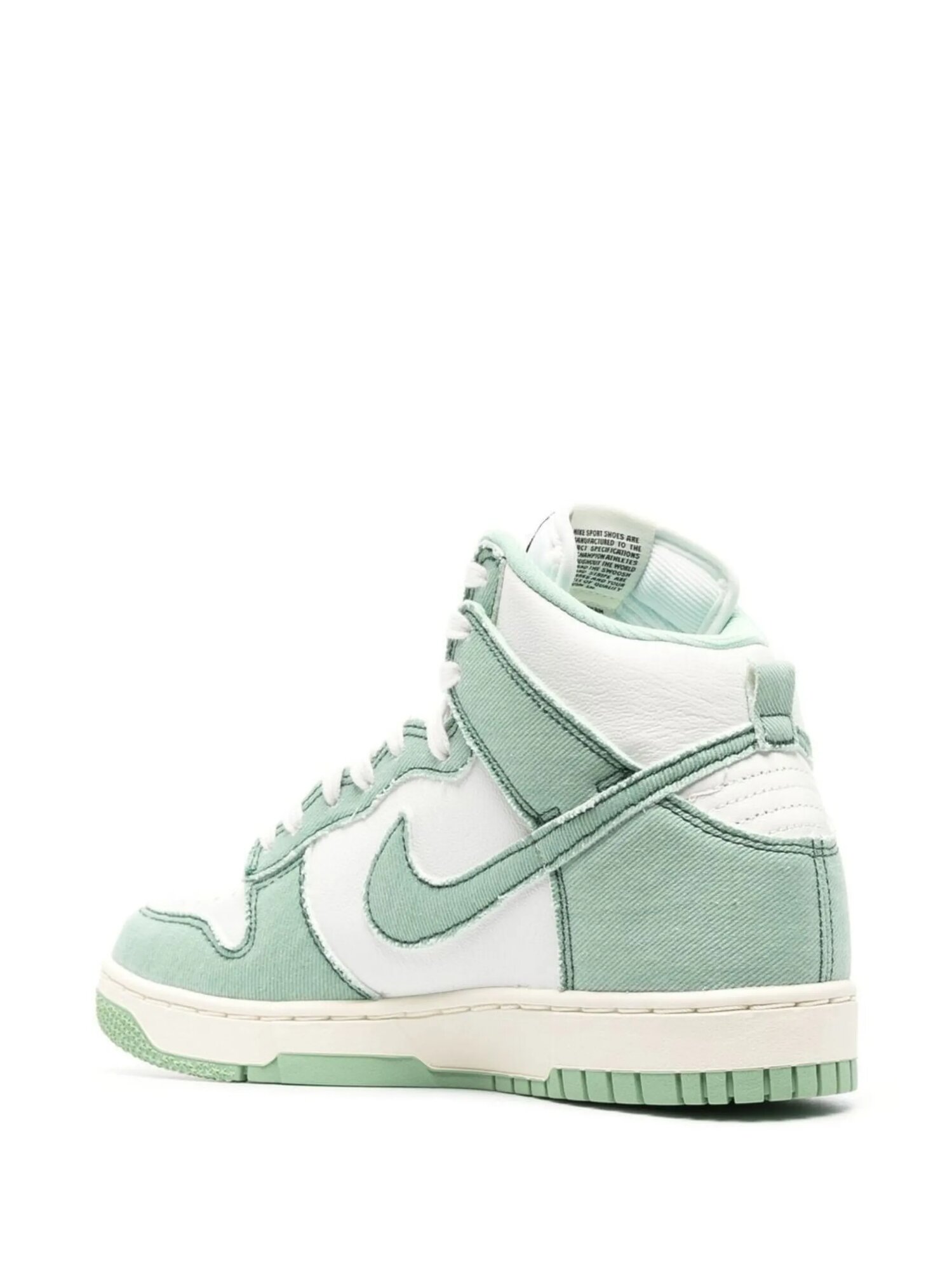 Кроссовки NIKE Dunk High 1985, размер 11.5 US, зеленый — фото 1