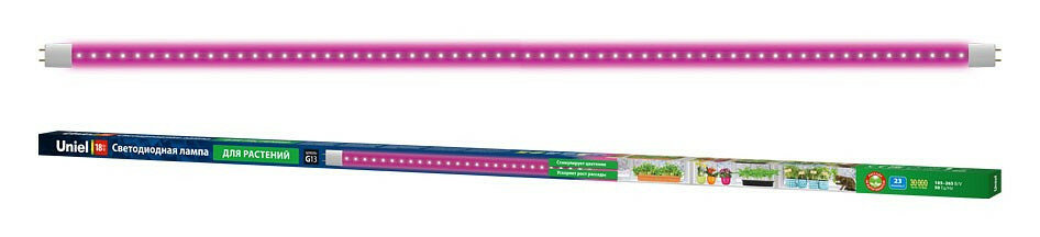 Лампа светодиодная Uniel G13 18Вт K UL-00006698